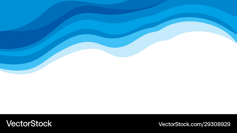 Abstract water wave design background Royalty Free Vector