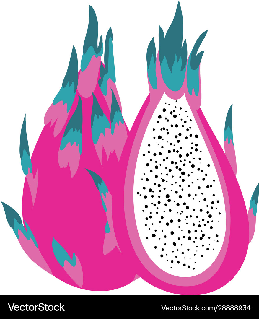 Fresh wild fruit isolated icon Royalty Free Vector Image