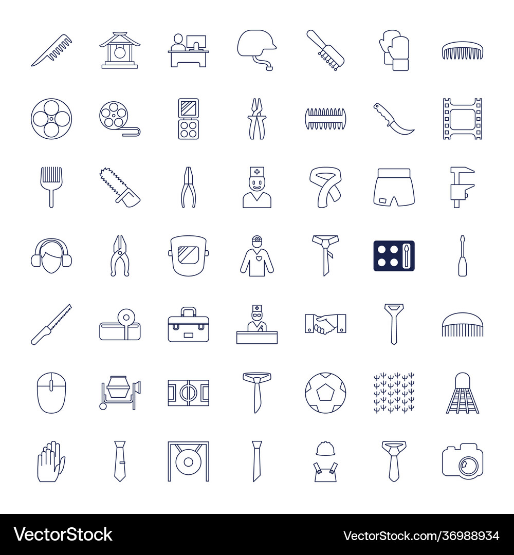 Professional icons Royalty Free Vector Image - VectorStock