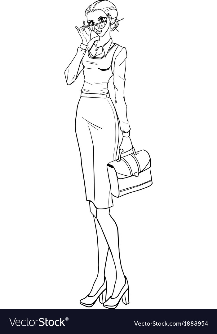 Businesswoman Royalty Free Vector Image - VectorStock Businesswoman Royalty Free Vector Image - VectorStock