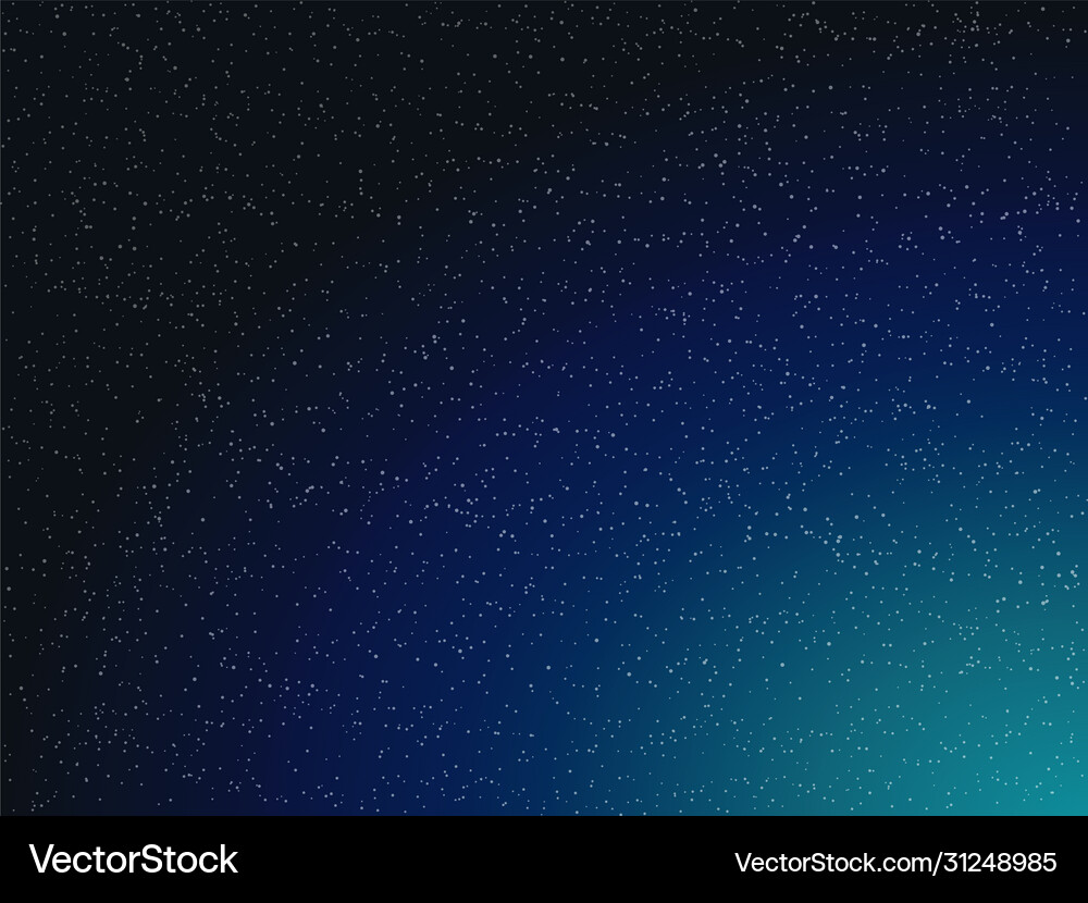 Night sky with stars Royalty Free Vector Image