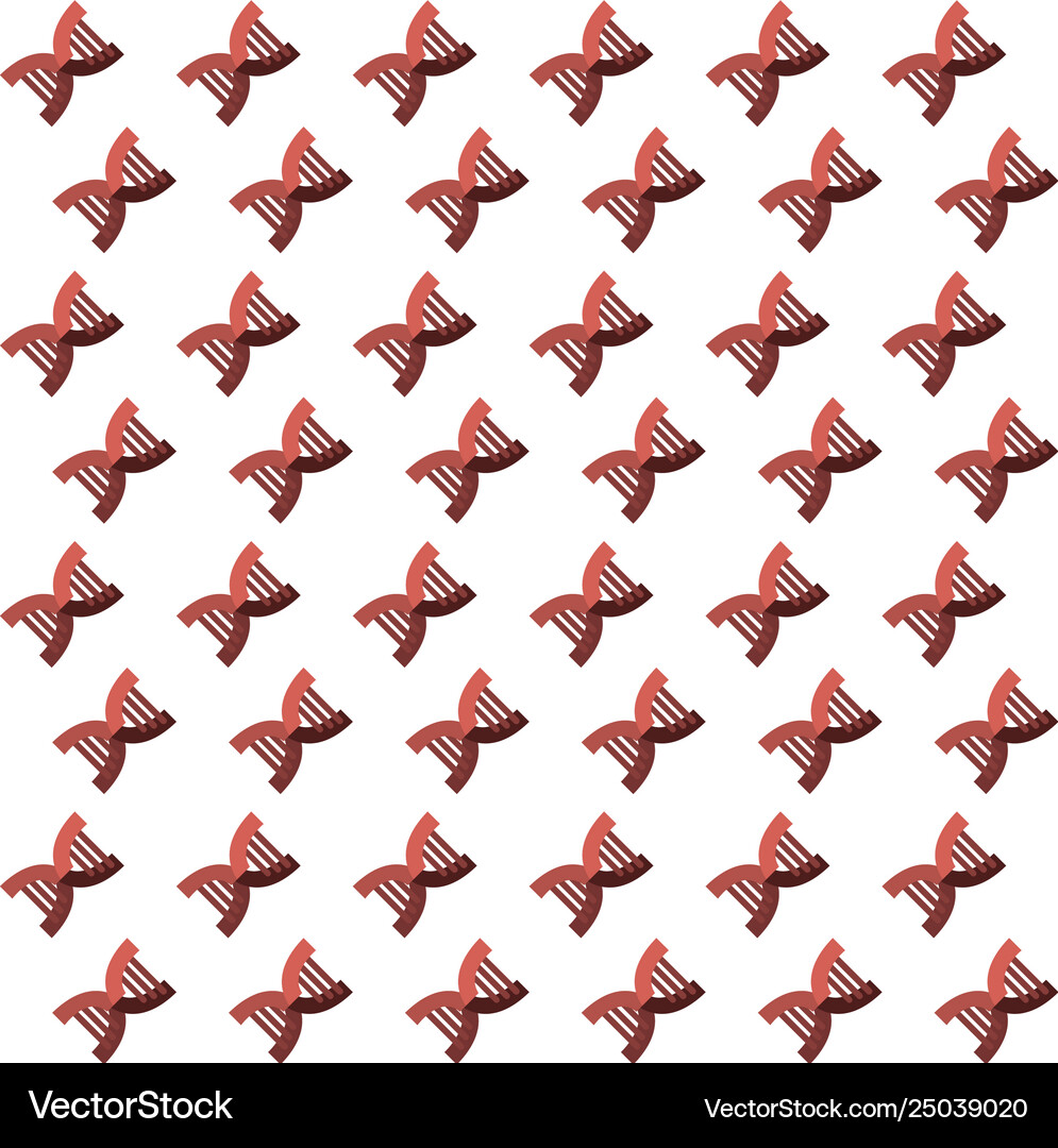 Dna molecule scientific medical pattern Royalty Free Vector