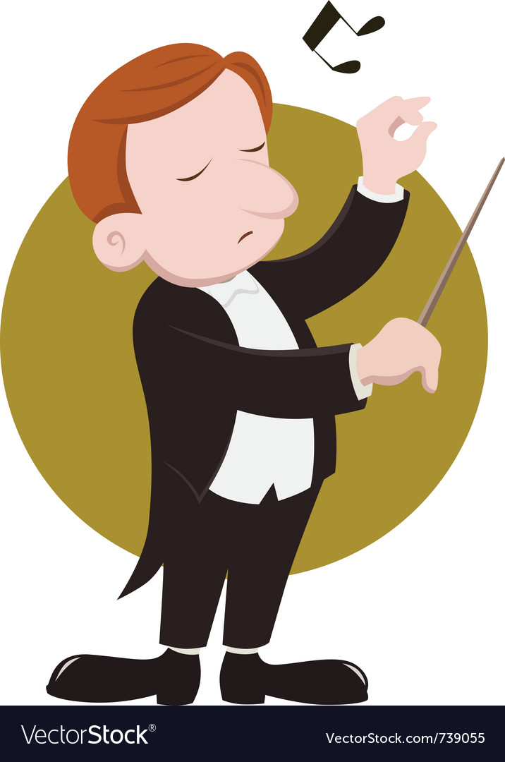 Conductor Royalty Free Vector Image - VectorStock