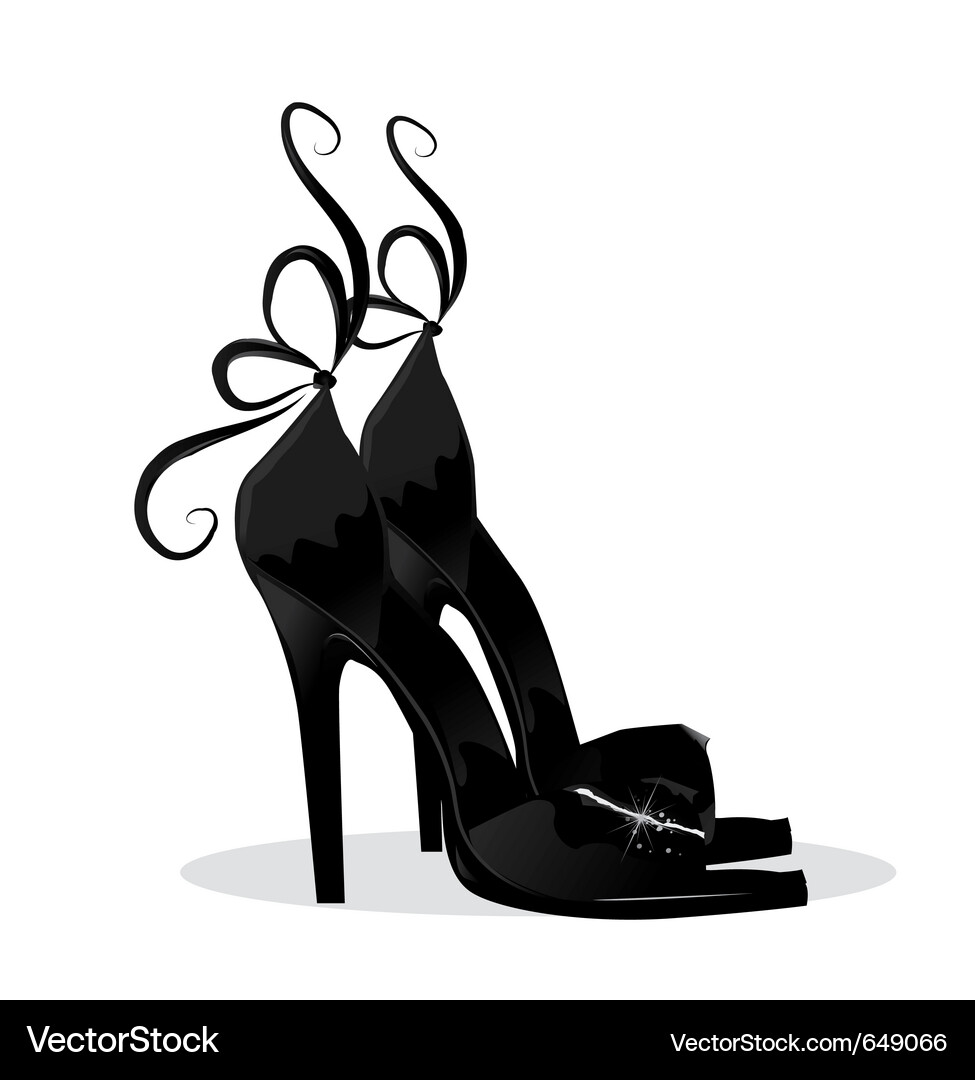High heels Royalty Free Vector Image - VectorStock