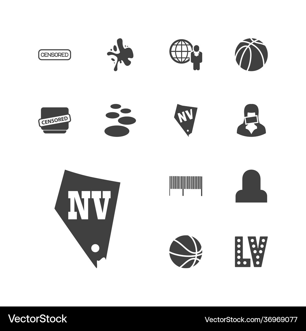 Grunge icons Royalty Free Vector Image - VectorStock