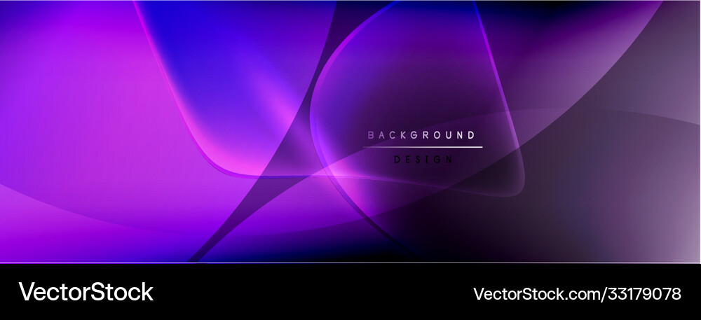 Abstract background - liquid bubble shapes Vector Image