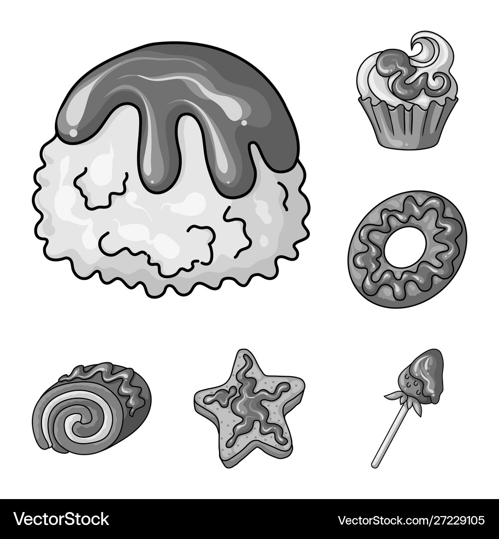 Design sweet and caramel symbol Royalty Free Vector Image