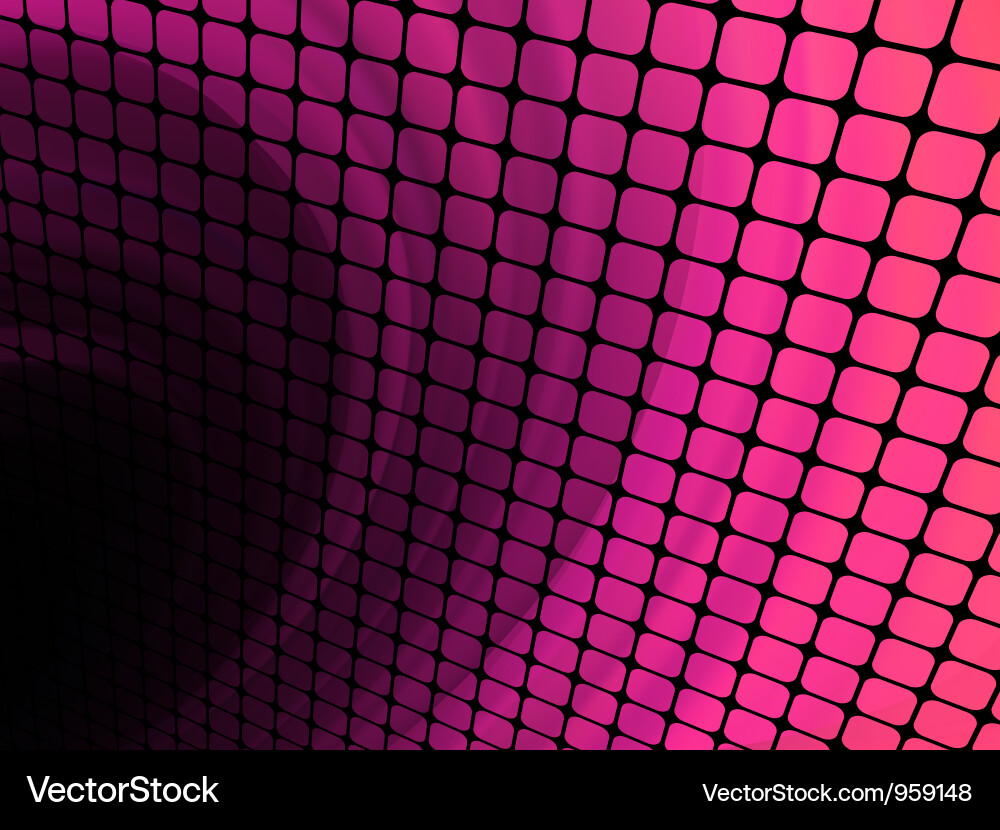 Technology squares with purple flare burst EPS 8 Vector Image