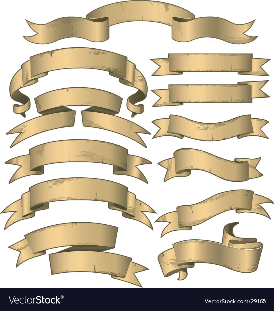 Vintage banners set Royalty Free Vector Image - VectorStock Vintage banners set Royalty Free Vector Image - VectorStock