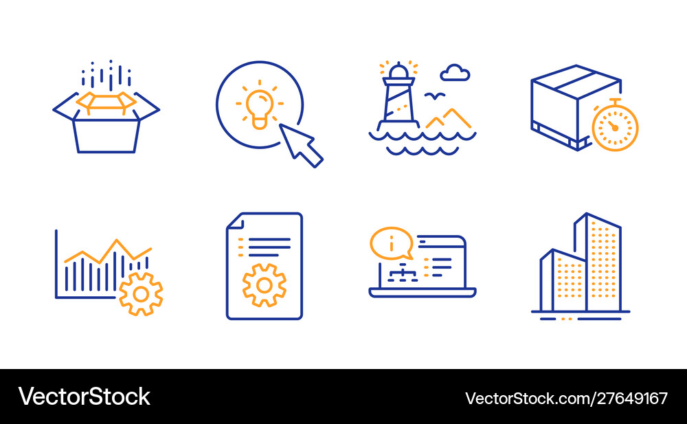 Operational excellence online documentation Vector Image