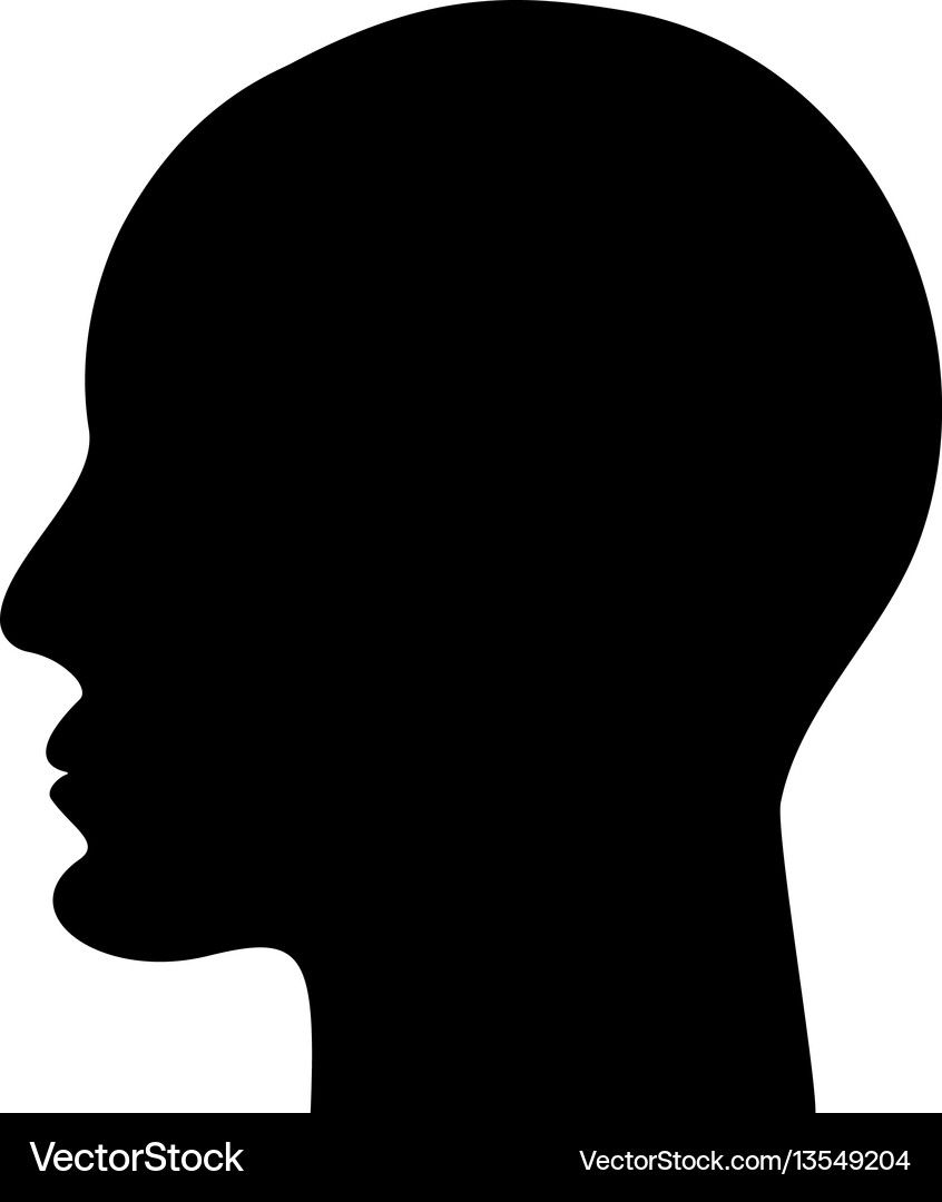 Human head icon Royalty Free Vector Image - VectorStock