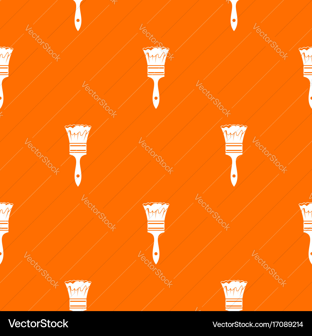 Paint brush pattern seamless Royalty Free Vector Image