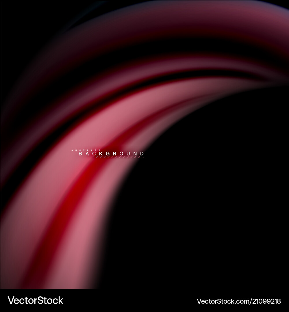 Fluid mixing colors wave abstract Royalty Free Vector Image