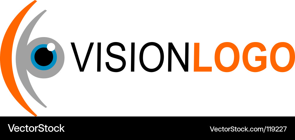 Vision logo Royalty Free Vector Image - VectorStock