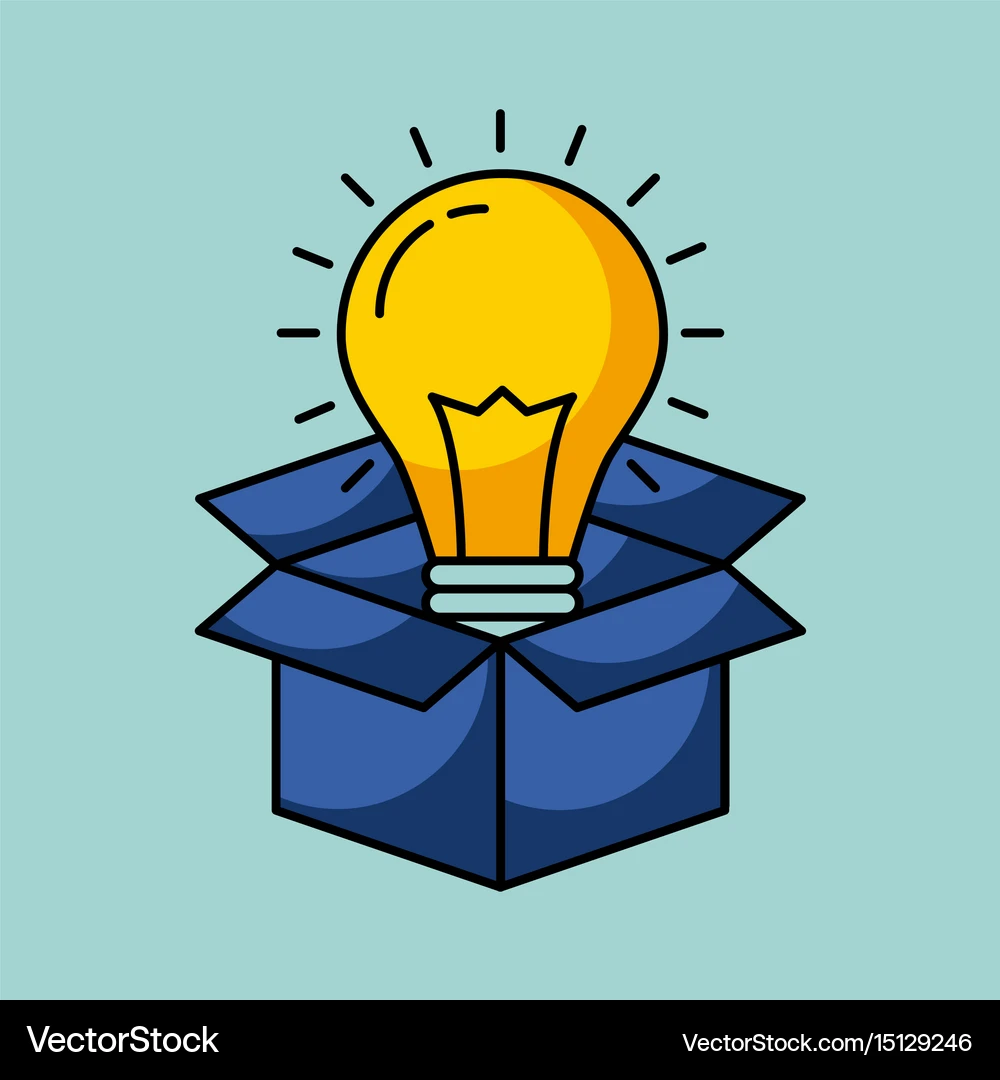 Light Bulb Being Took Out Of Box