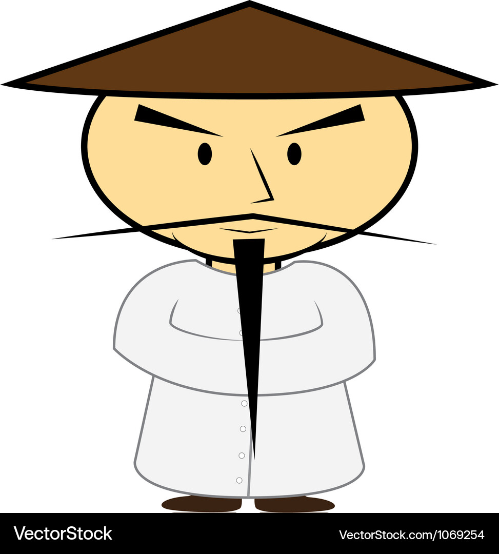Chinese Man Royalty Free Vector Image - VectorStock