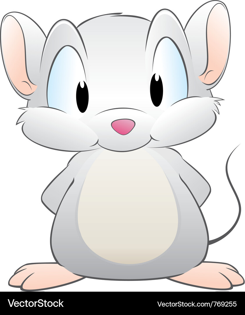 Cartoon mouse Royalty Free Vector Image - VectorStock