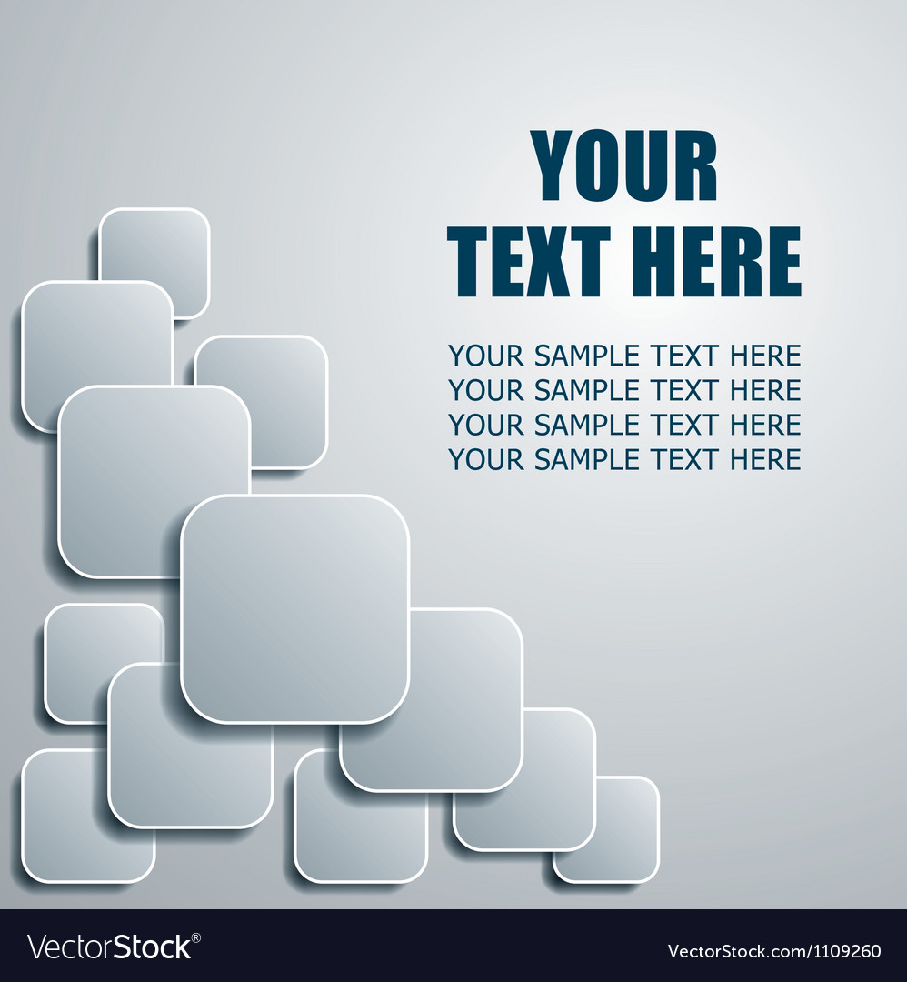 Cover or title page design background Royalty Free Vector