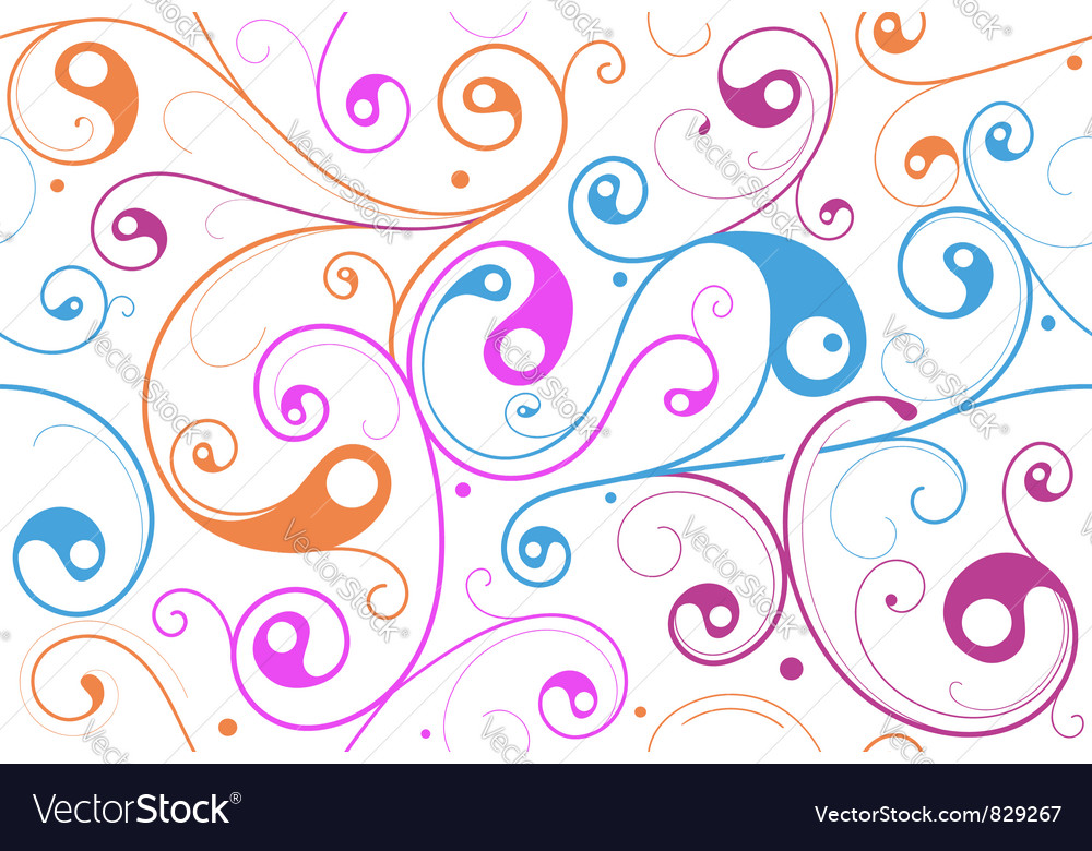 Swirly Pattern Royalty Free Vector Image - VectorStock