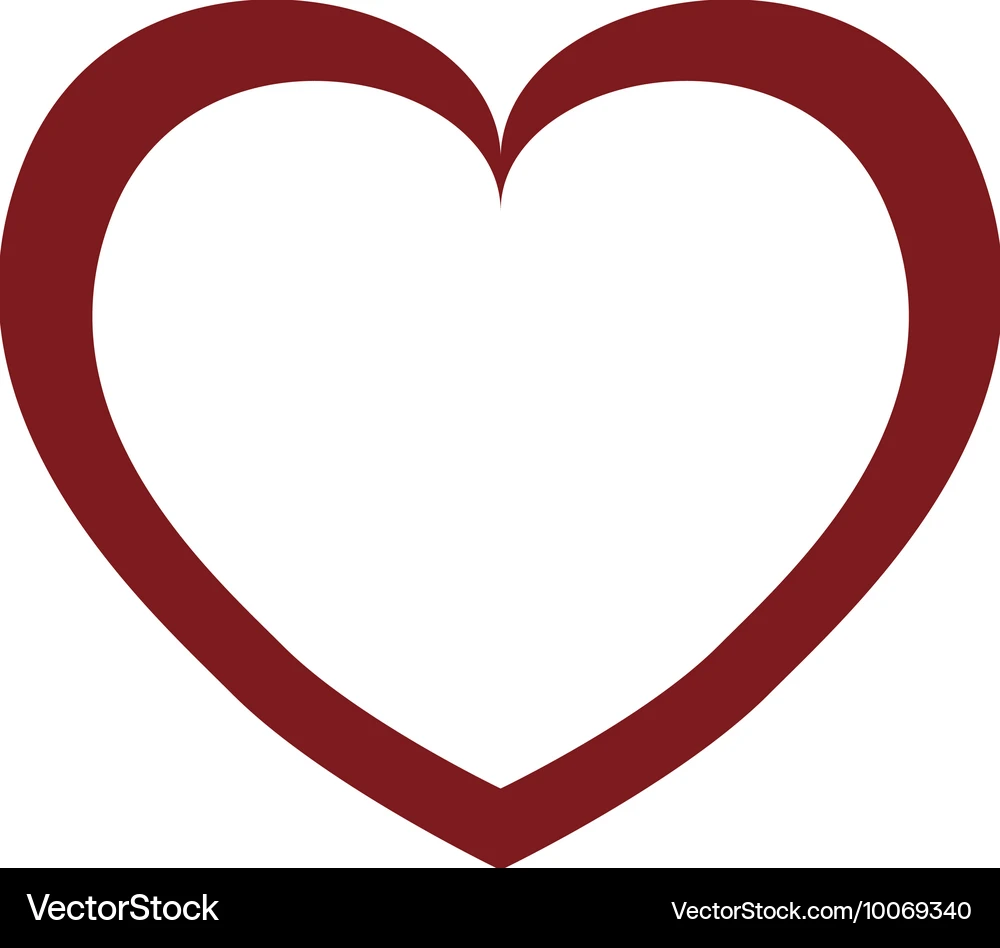 Vector Heart Shape Valentine Heart Vector, Heart Shape, Love Symbol,