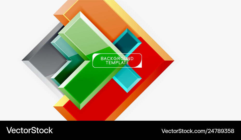 Abstract arrows composition background Royalty Free Vector