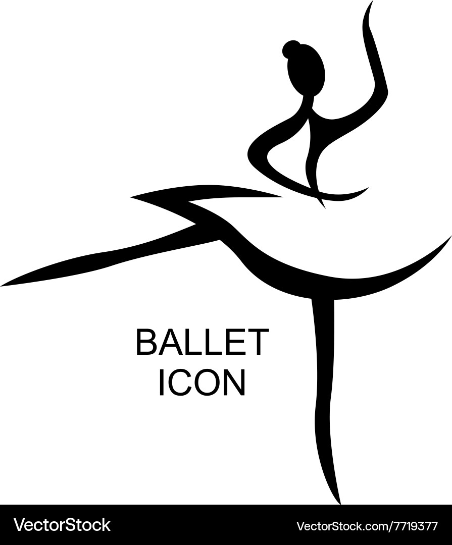 Ballet icon Royalty Free Vector Image - VectorStock