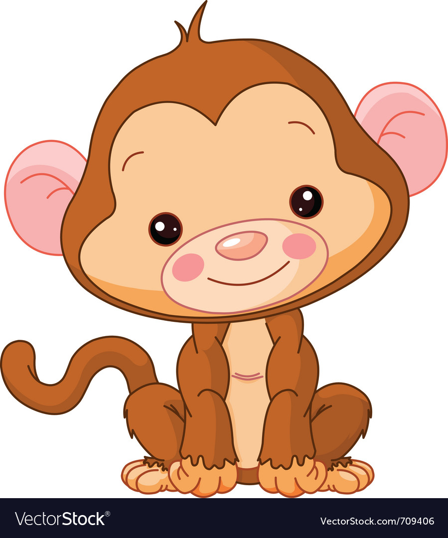 Monkey Royalty Free Vector Image - VectorStock