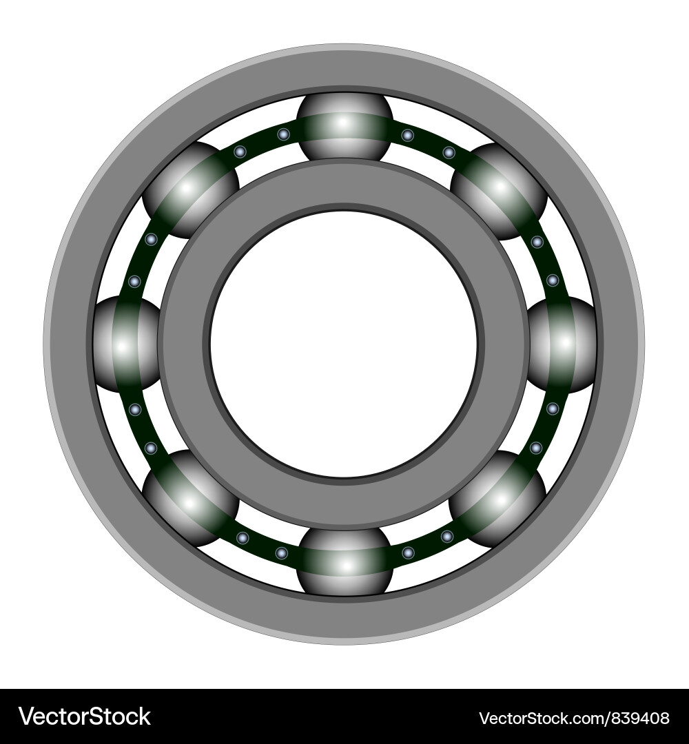 Ball bearing Royalty Free Vector Image - VectorStock