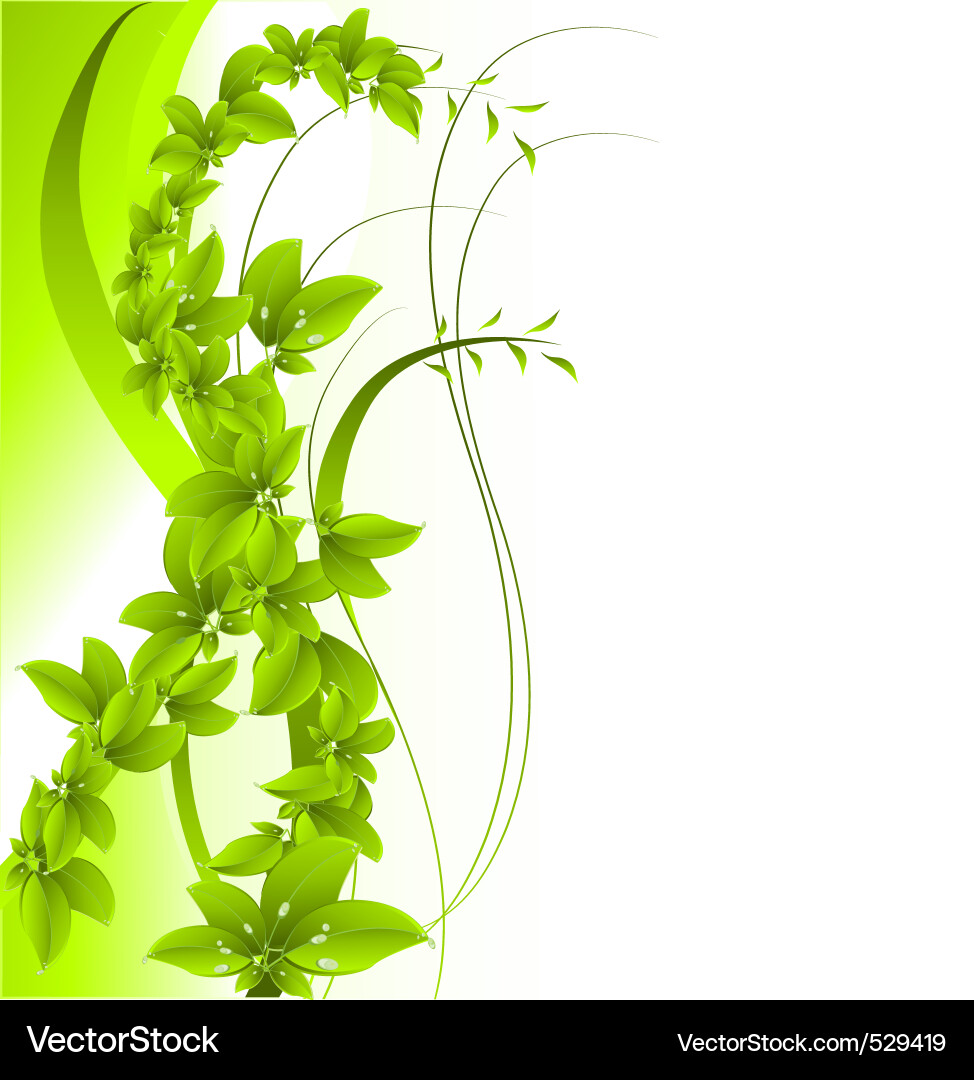 Nature border Royalty Free Vector Image - VectorStock