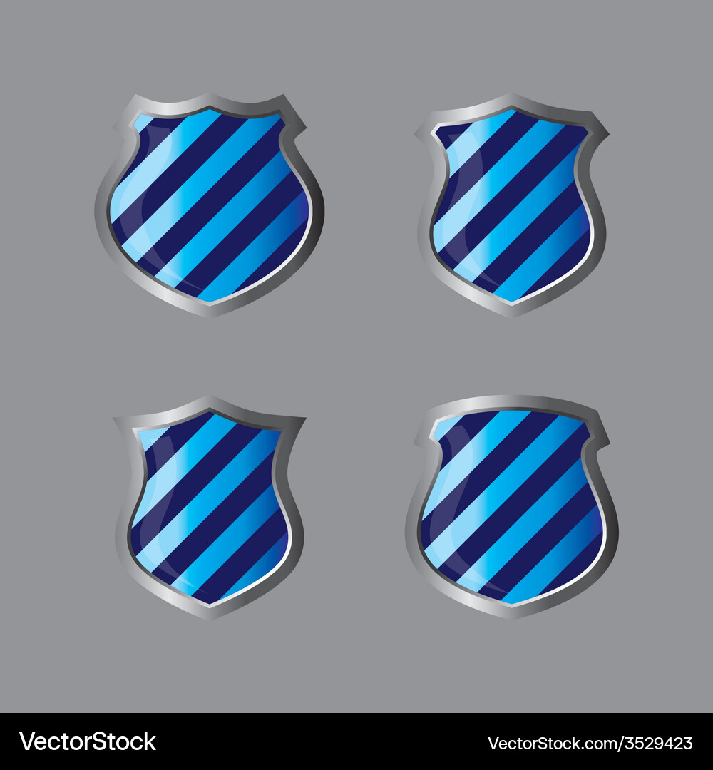 Insignia theme shield Royalty Free Vector Image