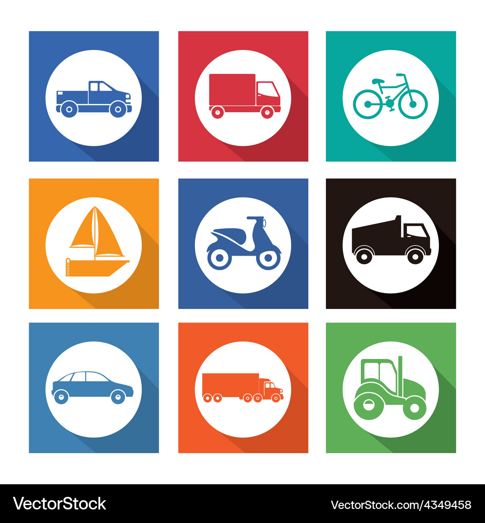 Transportation design Royalty Free Vector Image