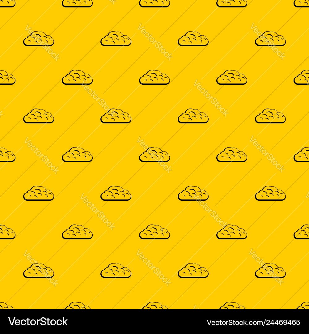 Winter cloud pattern Royalty Free Vector Image