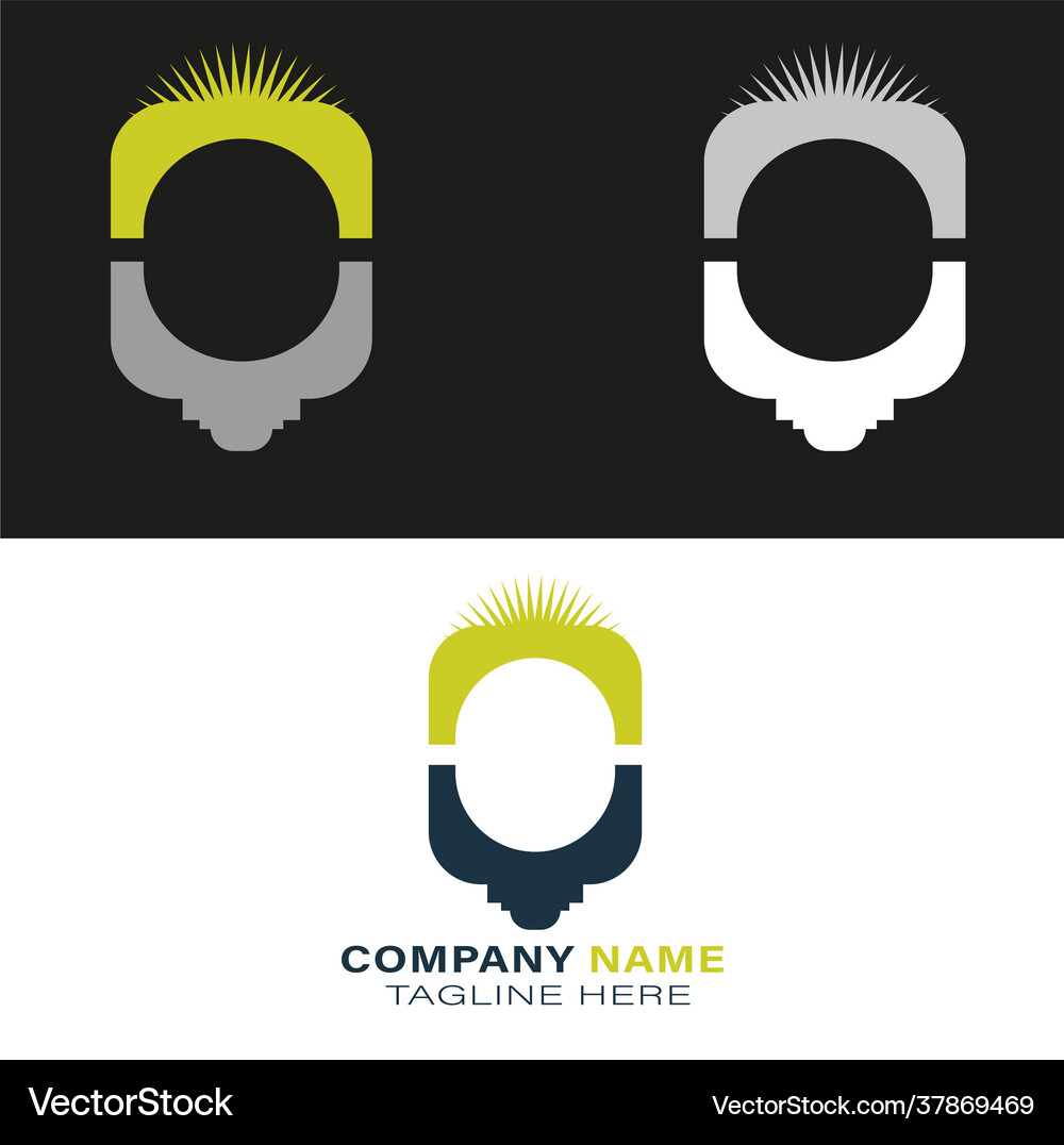 Light company logo Royalty Free Vector Image - VectorStock