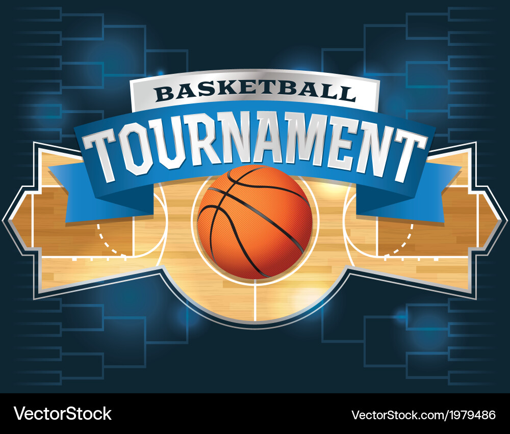 Basketball Tournament Royalty Free Vector Image