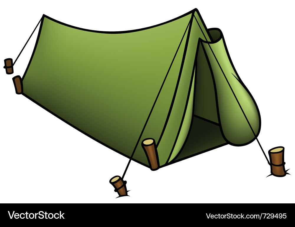 Tent Royalty Free Vector Image - VectorStock