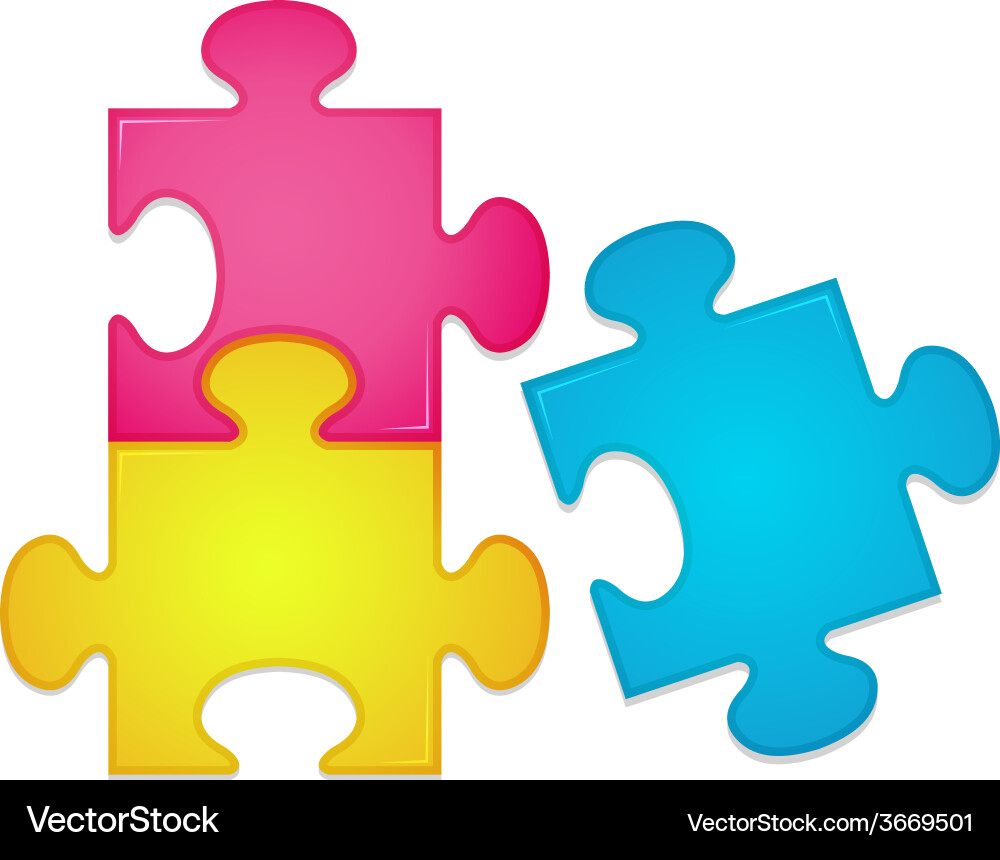 Jigsaw Royalty Free Vector Image - VectorStock