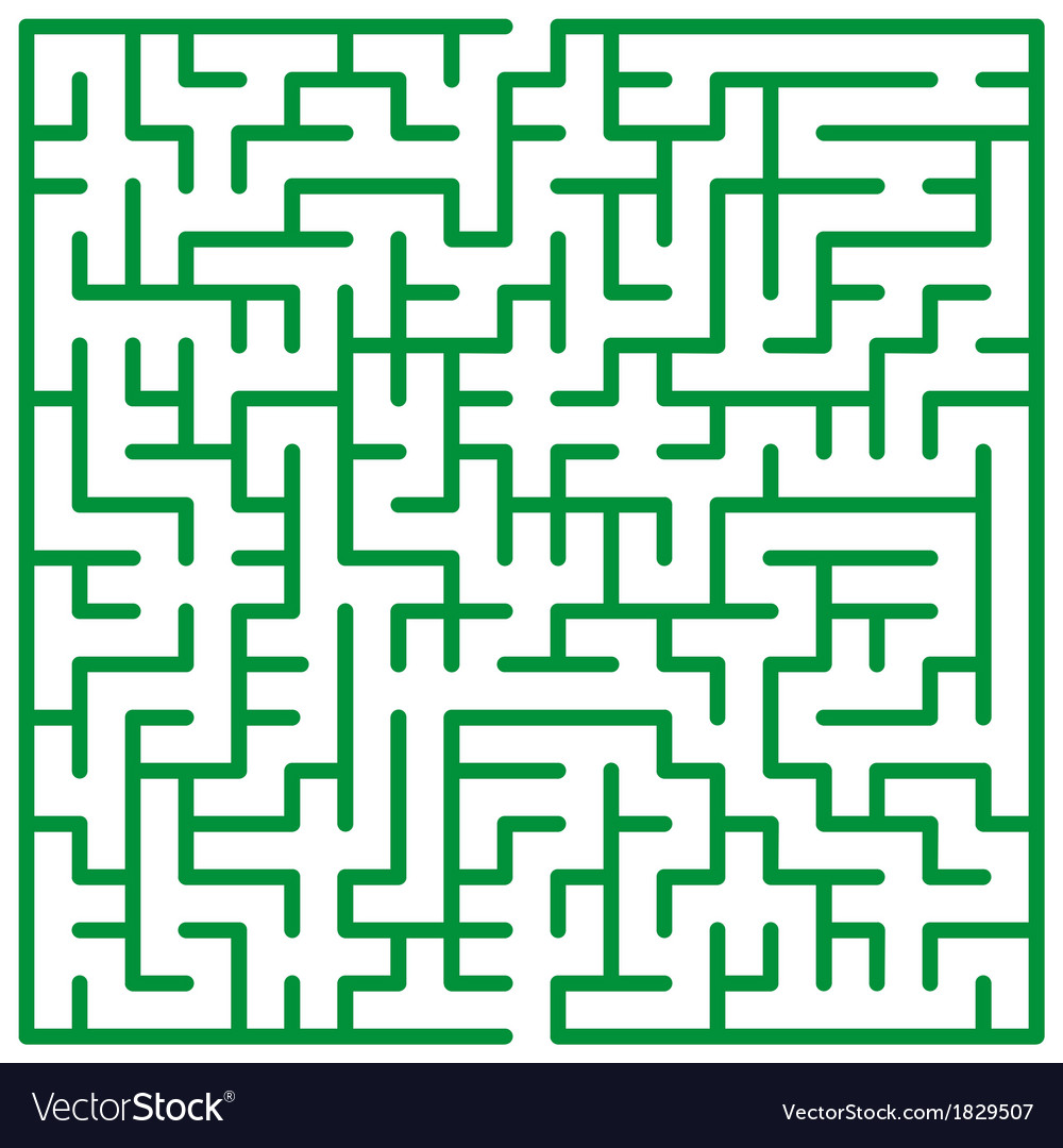 Maze Royalty Free Vector Image - VectorStock