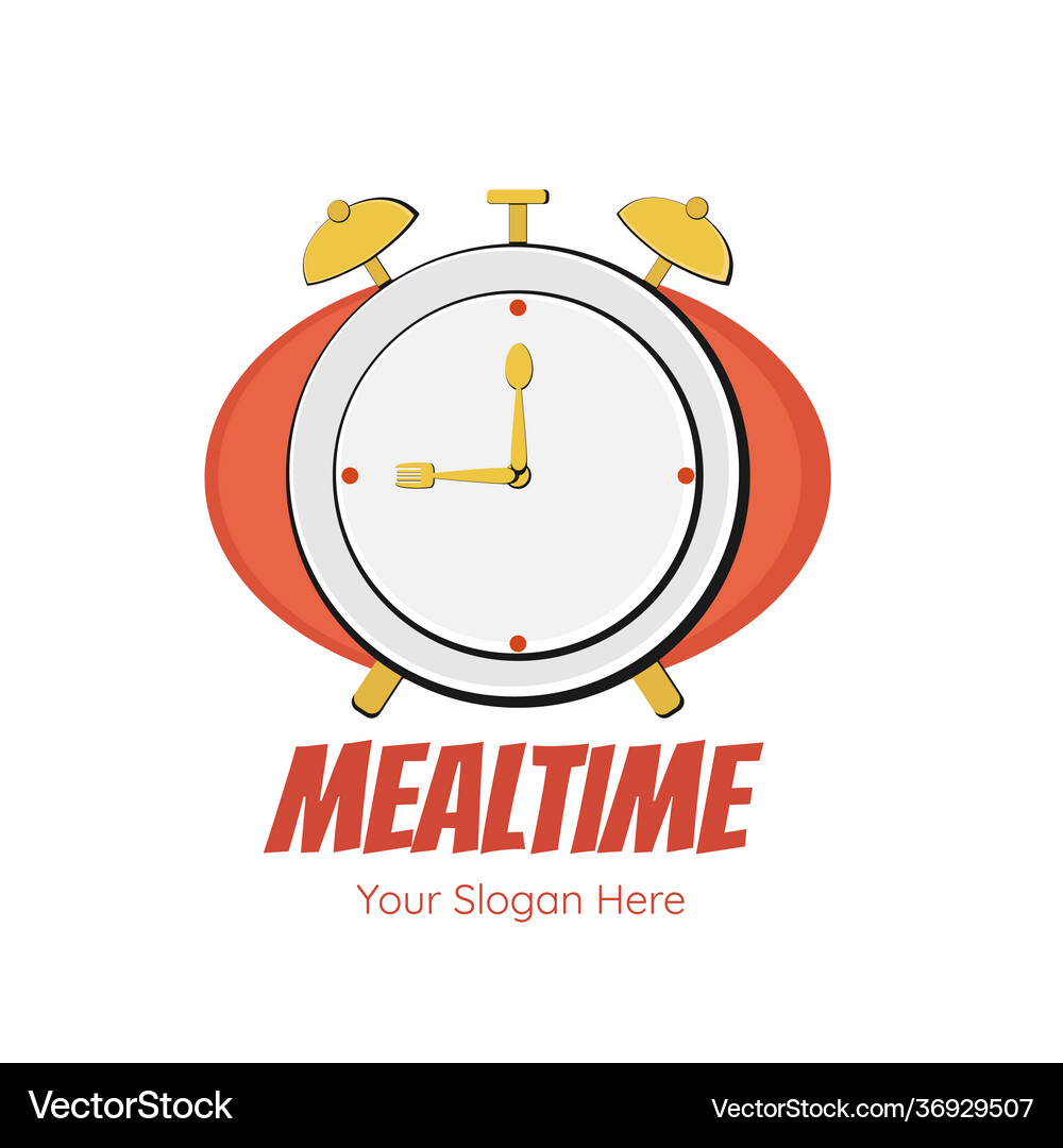Mealtime Royalty Free Vector Image - VectorStock