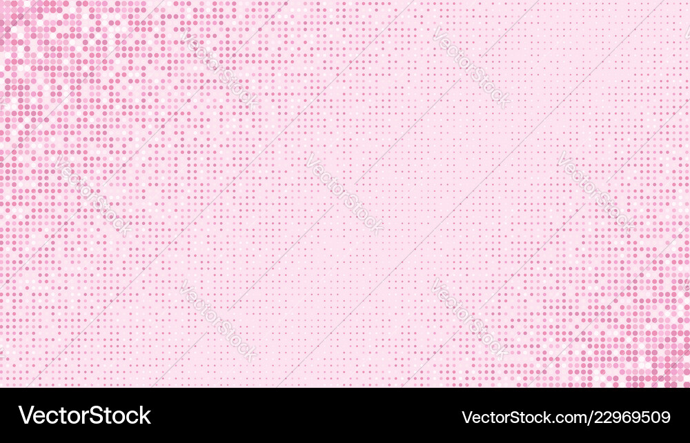 Abstract light pink glittering dotted background Vector Image