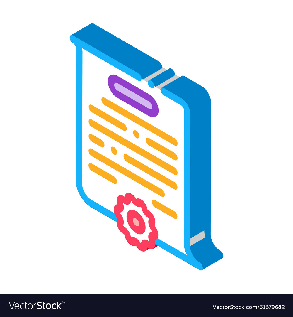 Case parsing isometric icon Royalty Free Vector Image Case parsing isometric icon Royalty Free Vector Image