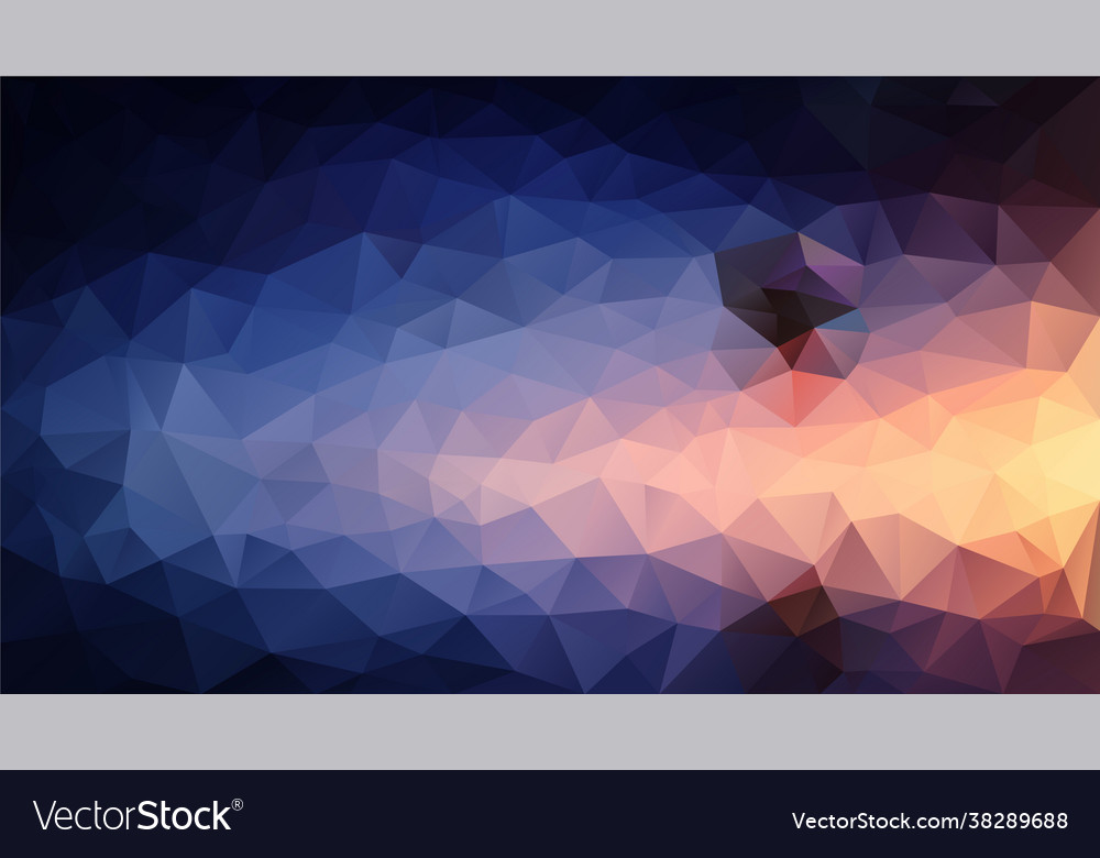 Abstract irregular polygon background - dark blue Vector Image Abstract irregular polygon background - dark blue Vector Image