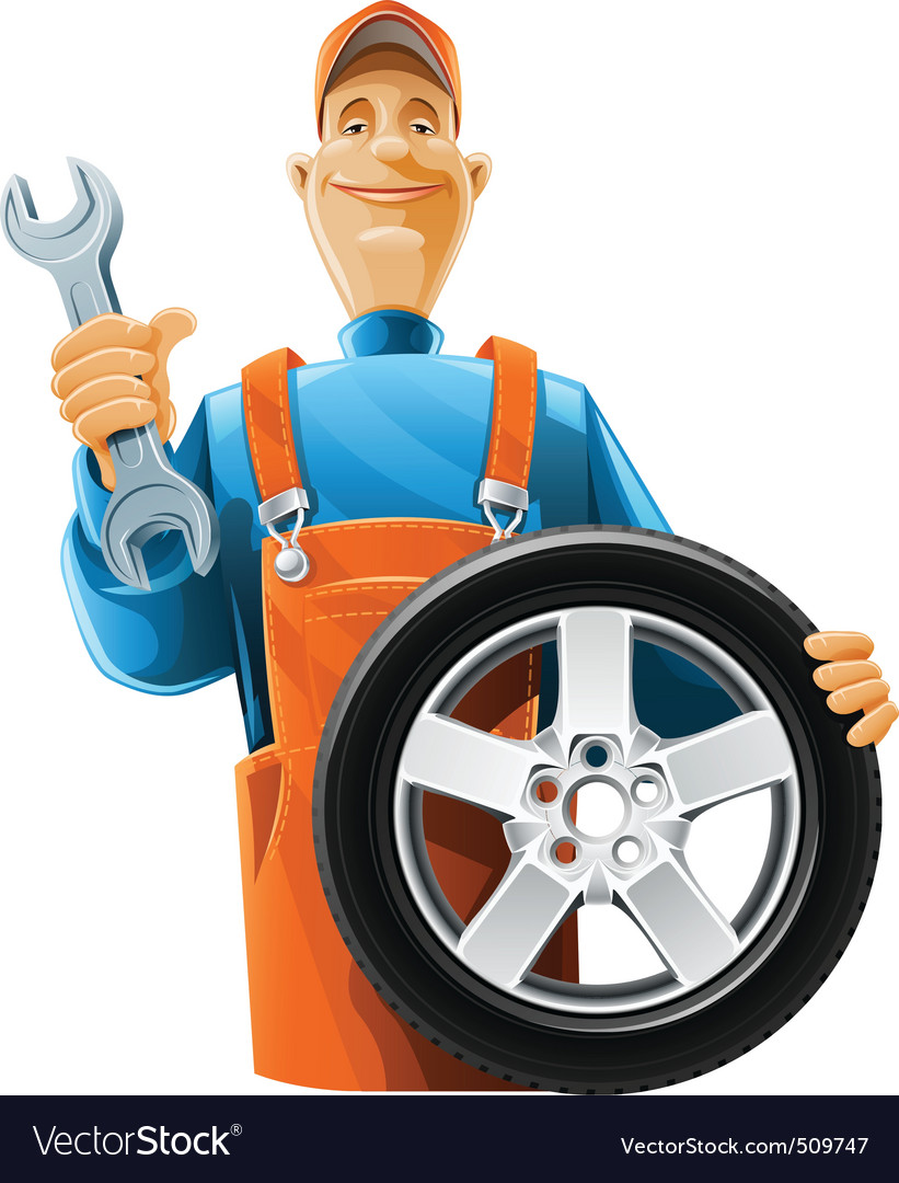 Mechanic Royalty Free Vector Image - VectorStock
