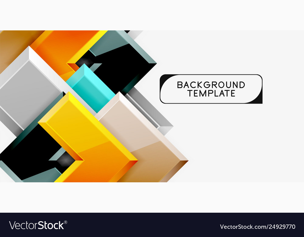 Abstract arrows composition background Royalty Free Vector