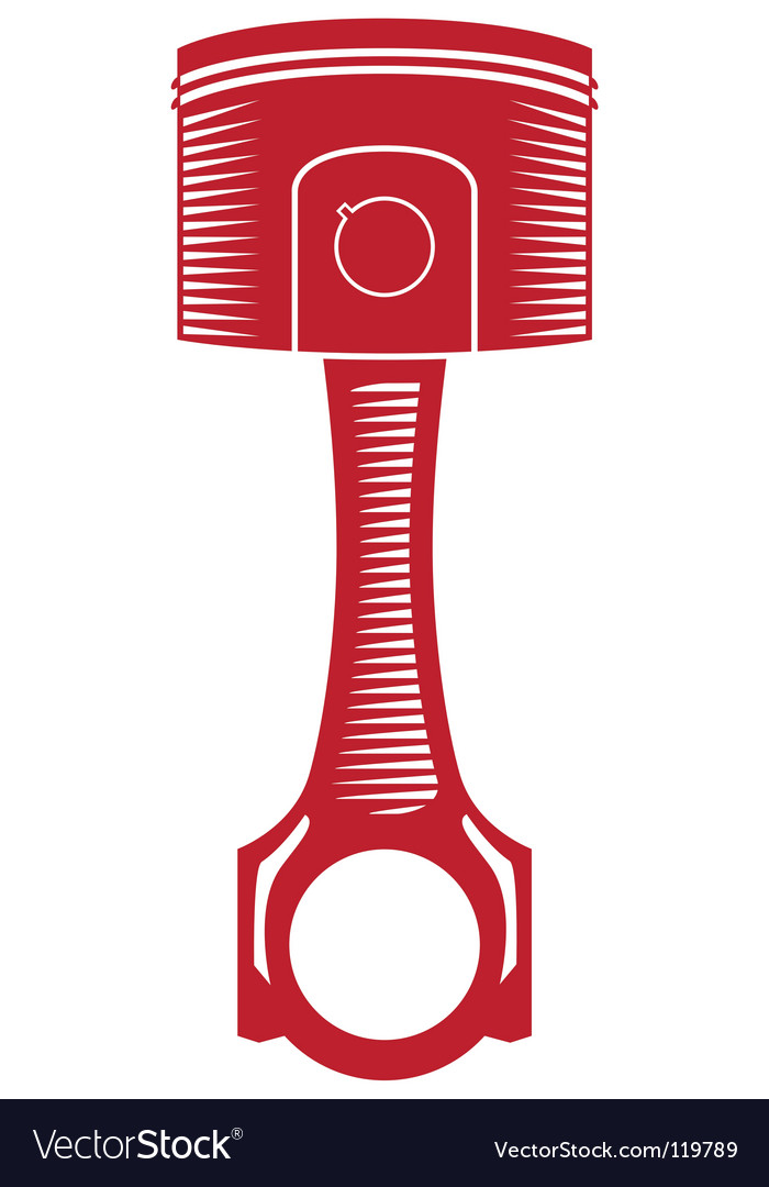 Piston Royalty Free Vector Image - VectorStock