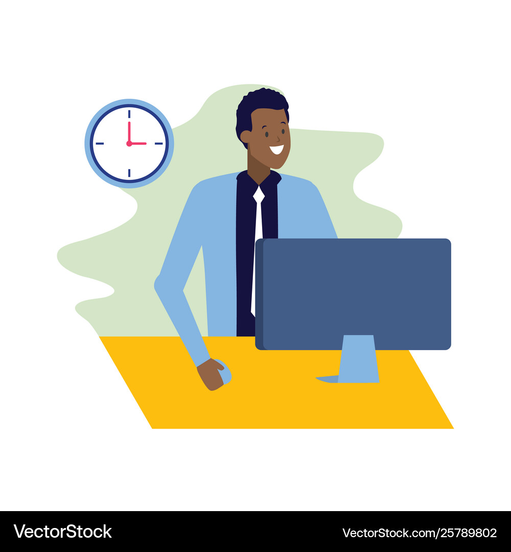 People business work Royalty Free Vector Image