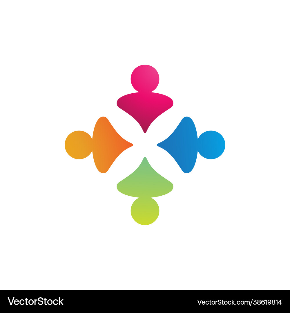 Community network and social icon Royalty Free Vector Image