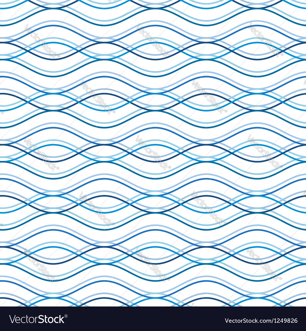 Wavy seamless pattern Royalty Free Vector Image Wavy seamless pattern Royalty Free Vector Image