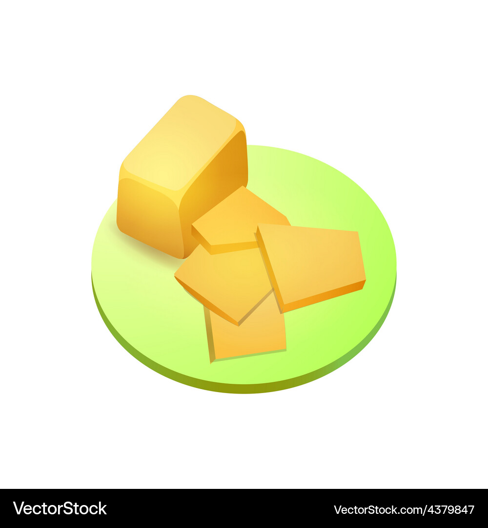 Cheddar cheese Royalty Free Vector Image - VectorStock