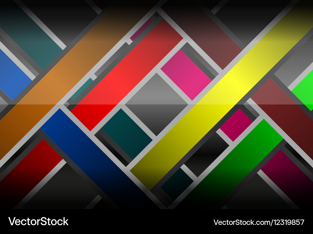 Abstract color metal background Royalty Free Vector Image