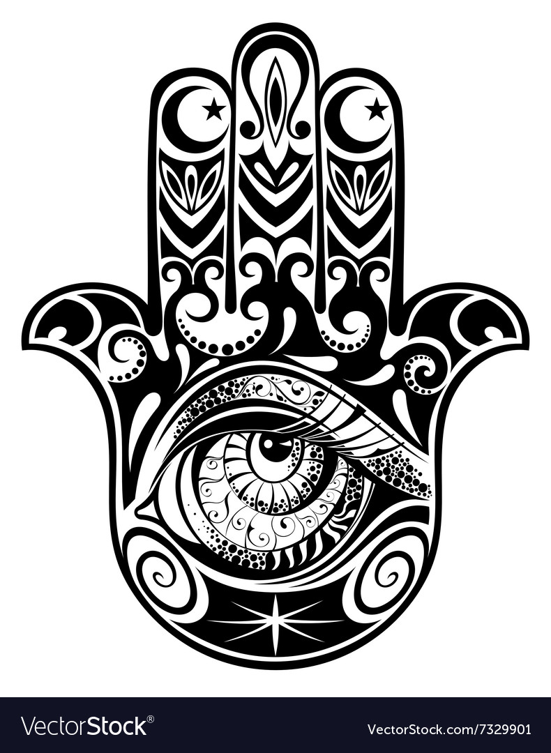 Hamsa Royalty Free Vector Image - VectorStock